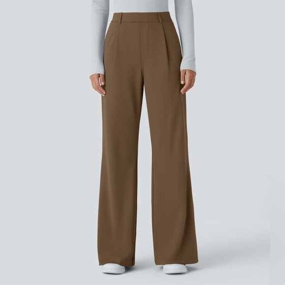 HALARA | Pants & Jumpsuits | Halara Flex High Waisted Straight Leg Work ...